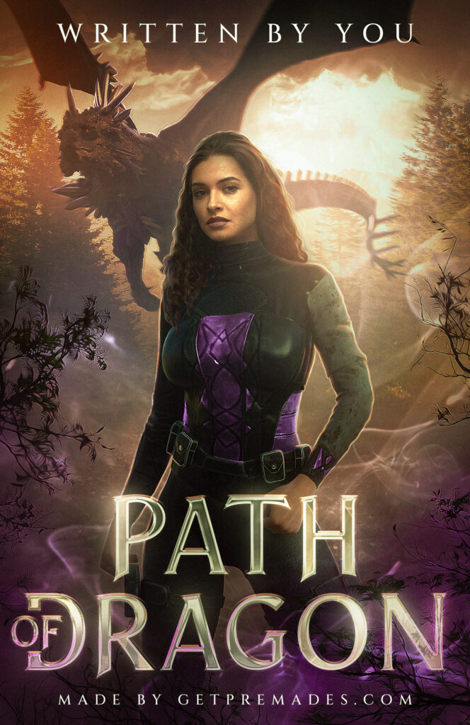 Fantasy book cover – Path of Dragon - Getpremades