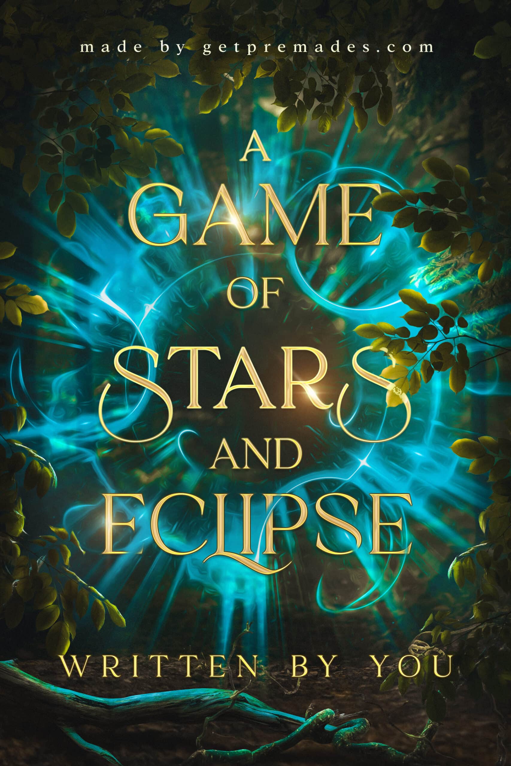 Fantasy book cover – A Game of Stars and Eclipse - Getpremades