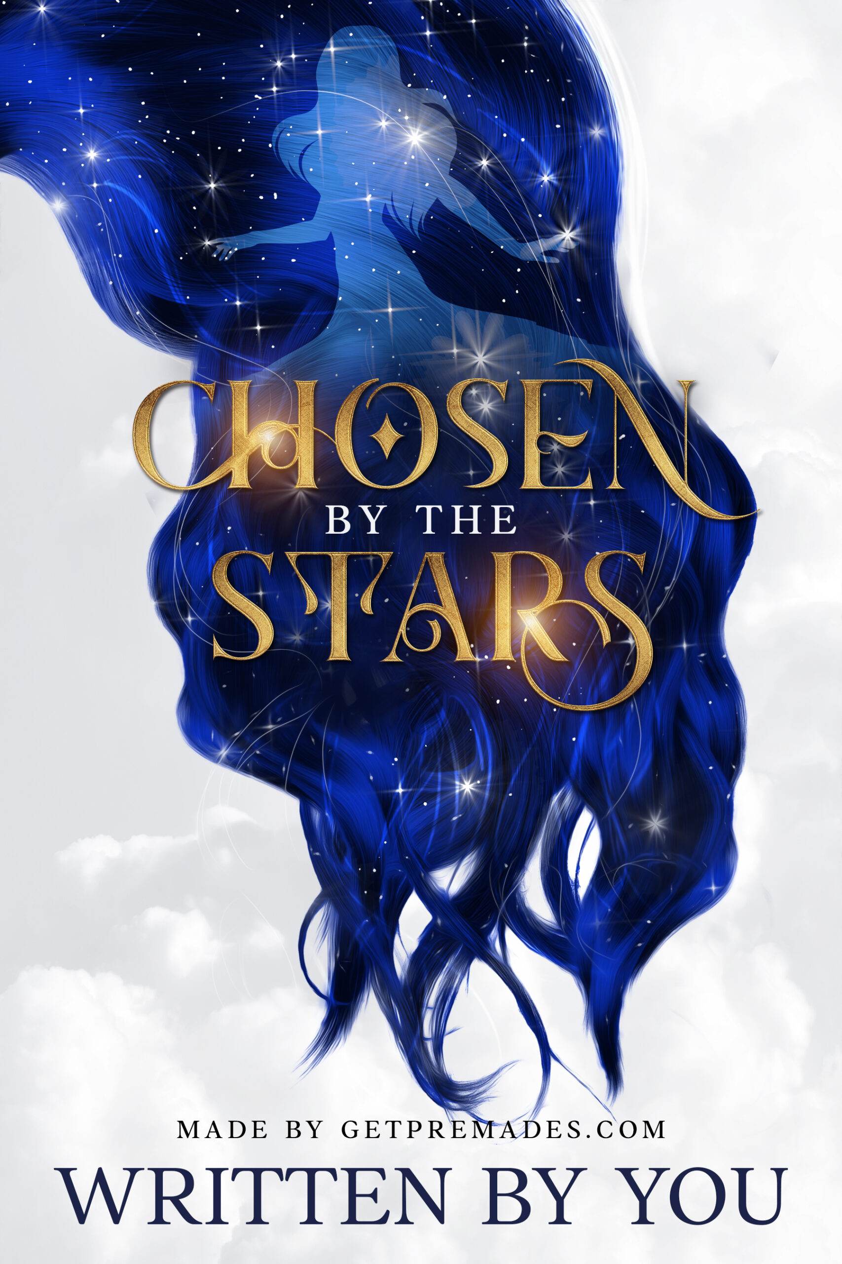 Fantasy retelling book cover – Chosen by the Stars - Getpremades