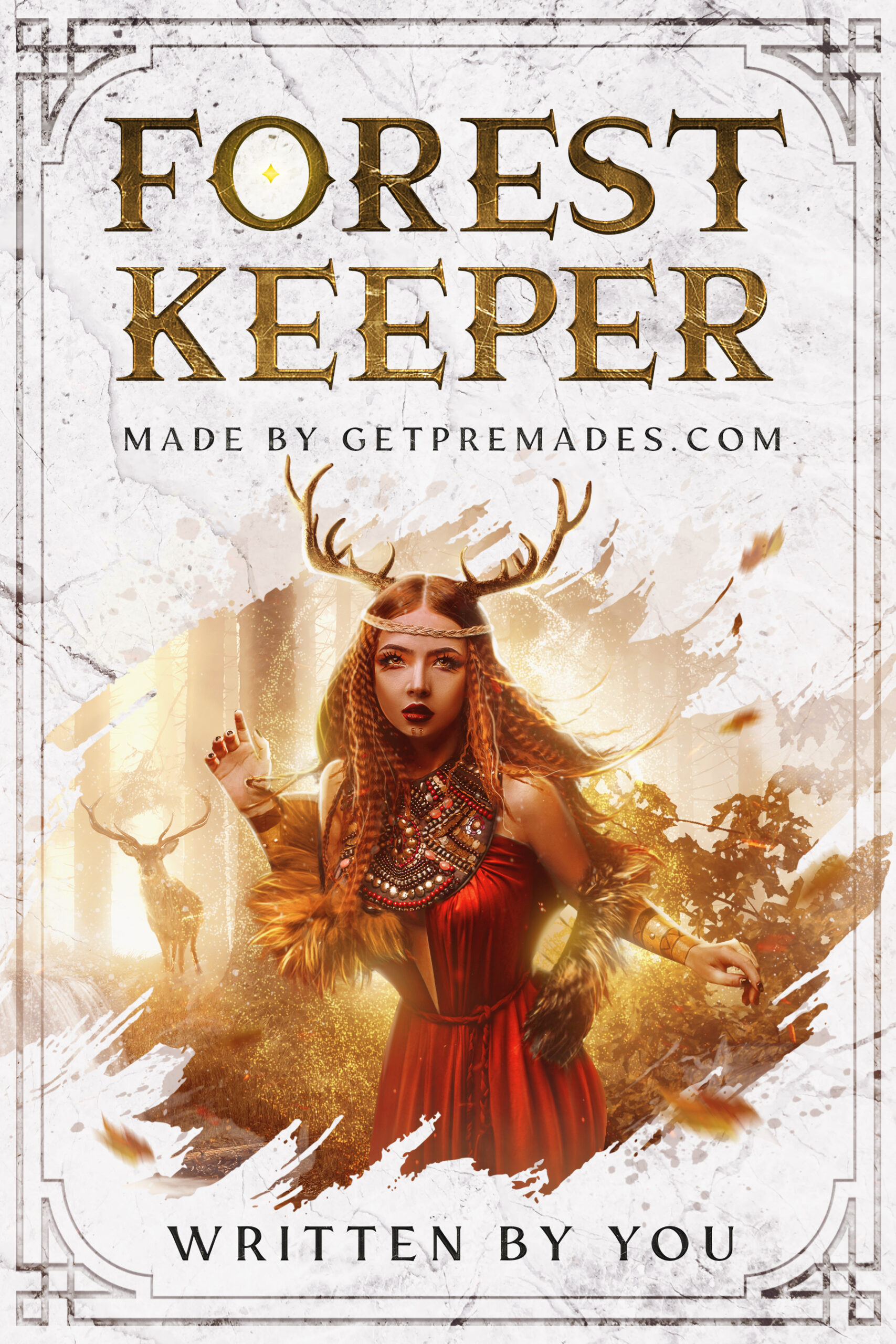 Fantasy book cover – Forest Keeper - Getpremades