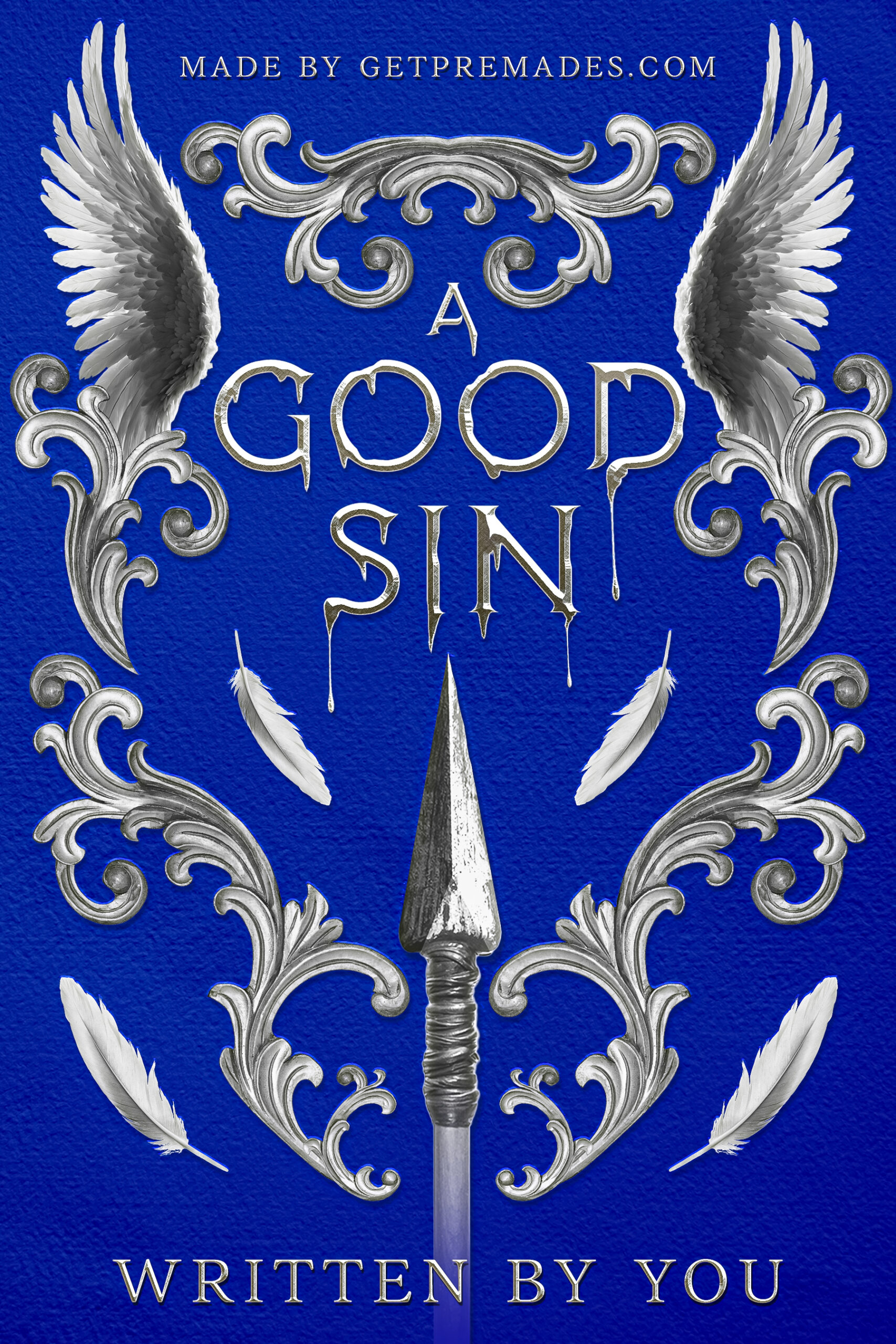 Fantasy book cover design – A Good Sin - Getpremades